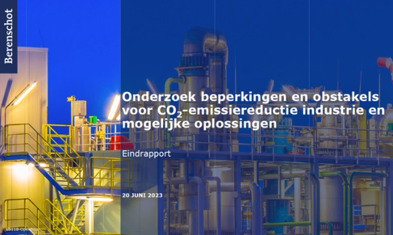 Rapport Berenschot Vemobin "Beperkingen en obstakels voor CO2 ...